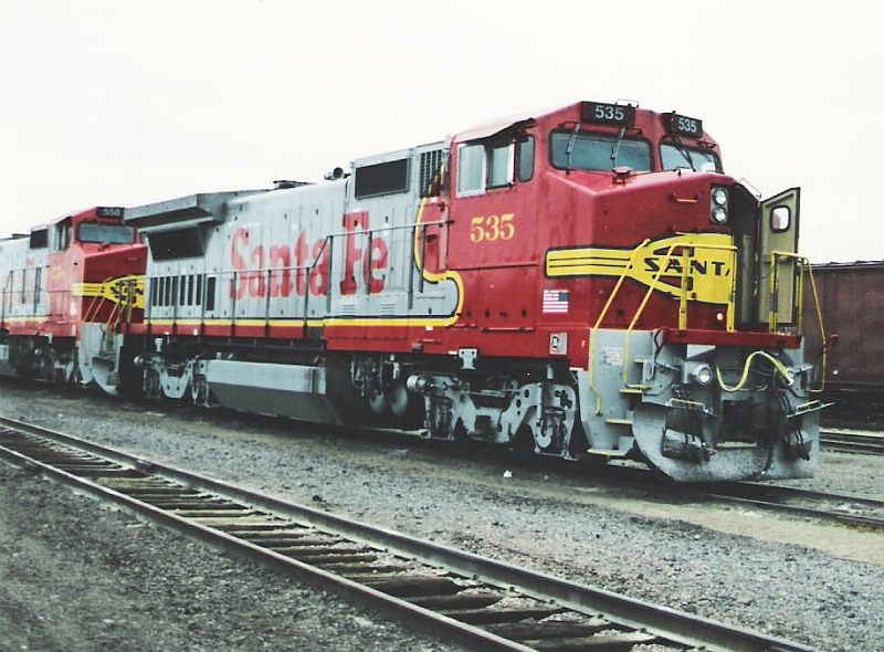 ATSF B 40-8W 535